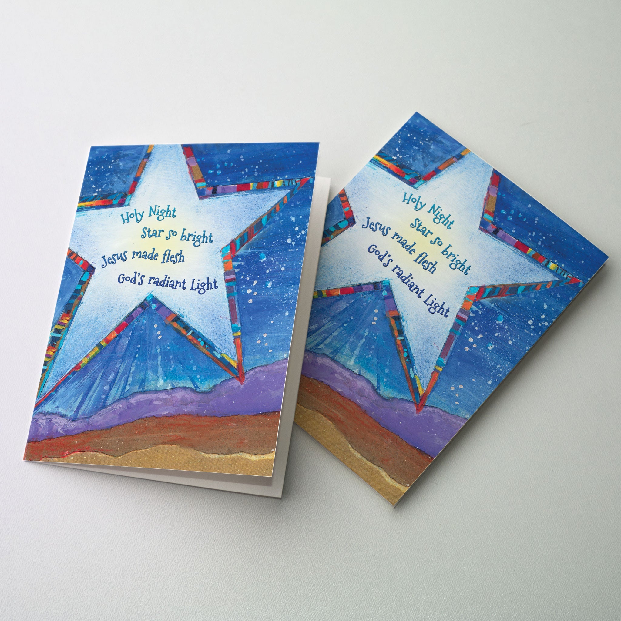Holy Night Star So Bright Spirit of Christmas Card - Altar + Home