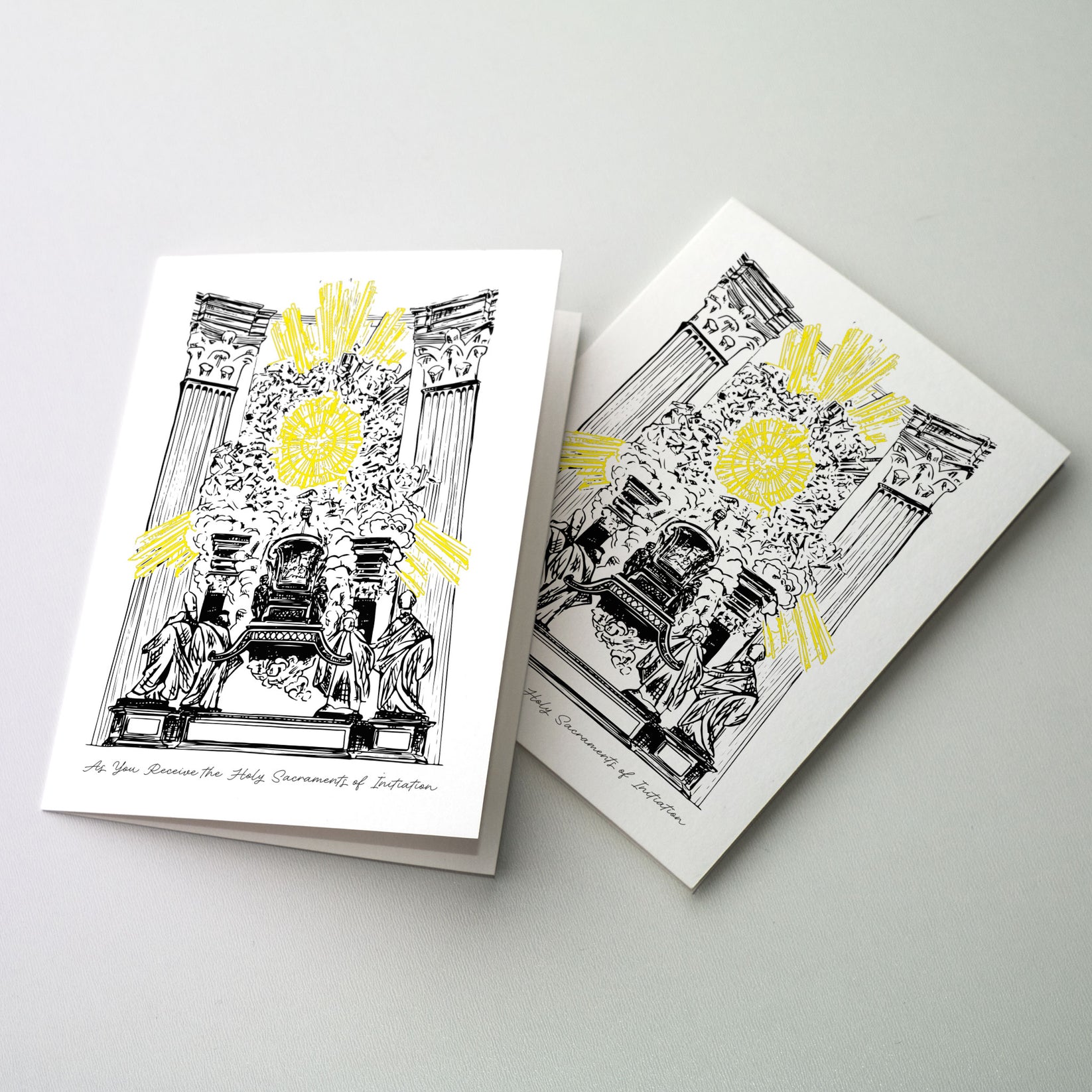 As You Receive the Holy Sacraments - Christian Initiation Card – Altar ...