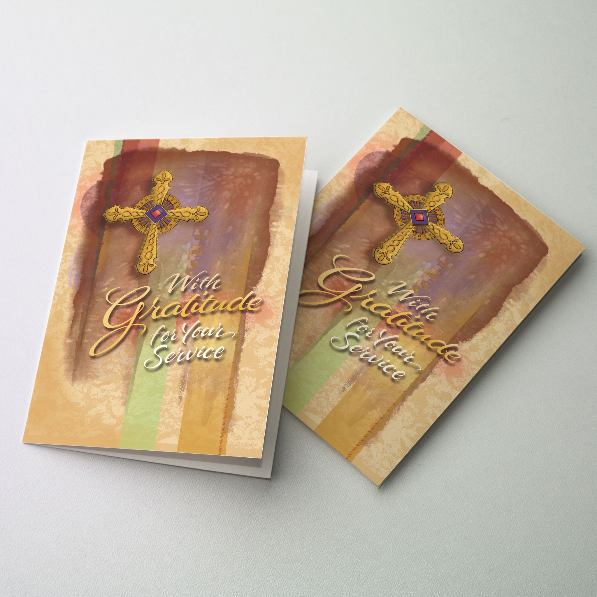 With Gratitude for Your Service Ministry Appreciation Card - Altar + Home