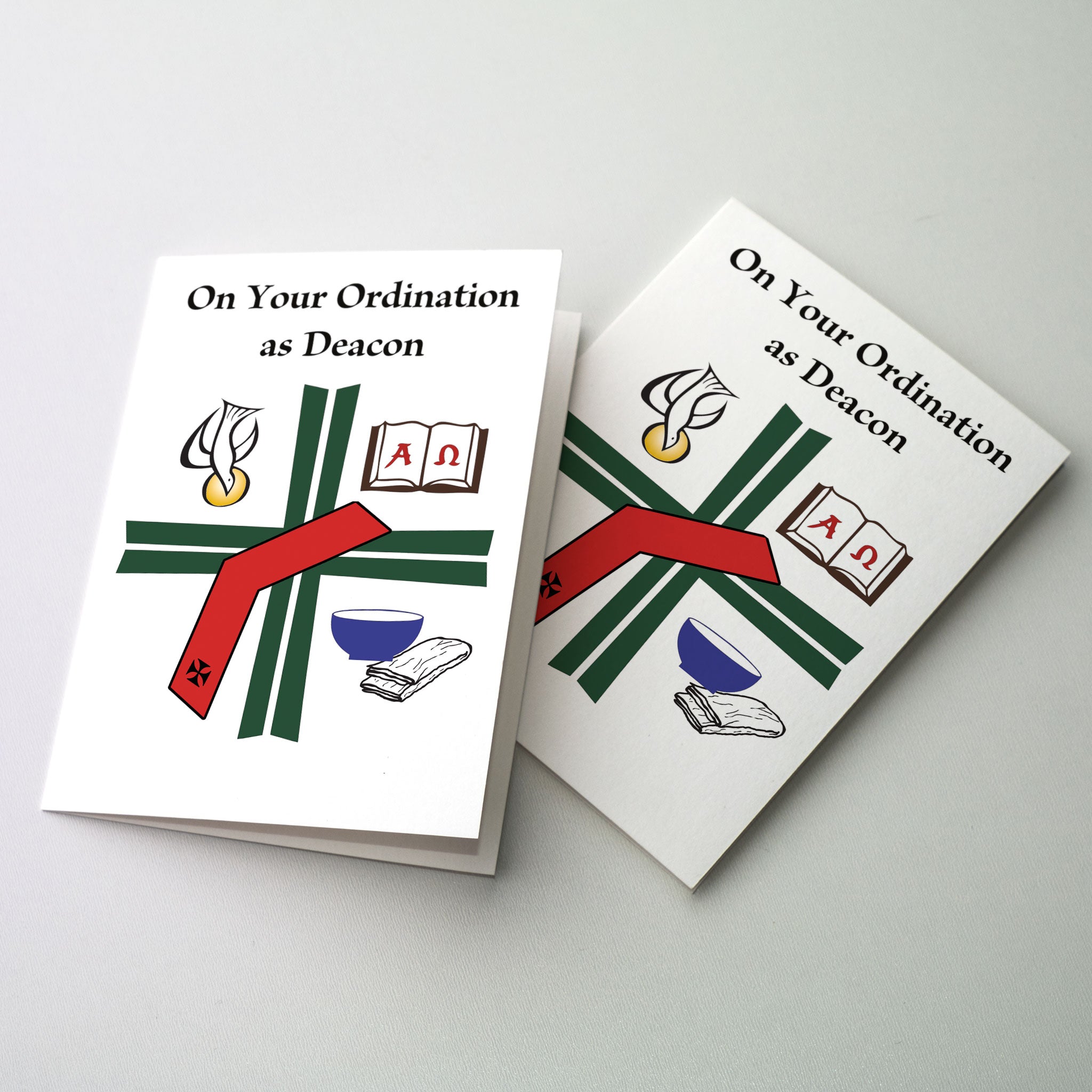 On Your Ordination as Deacon Deacon Ordination Card - Altar + Home