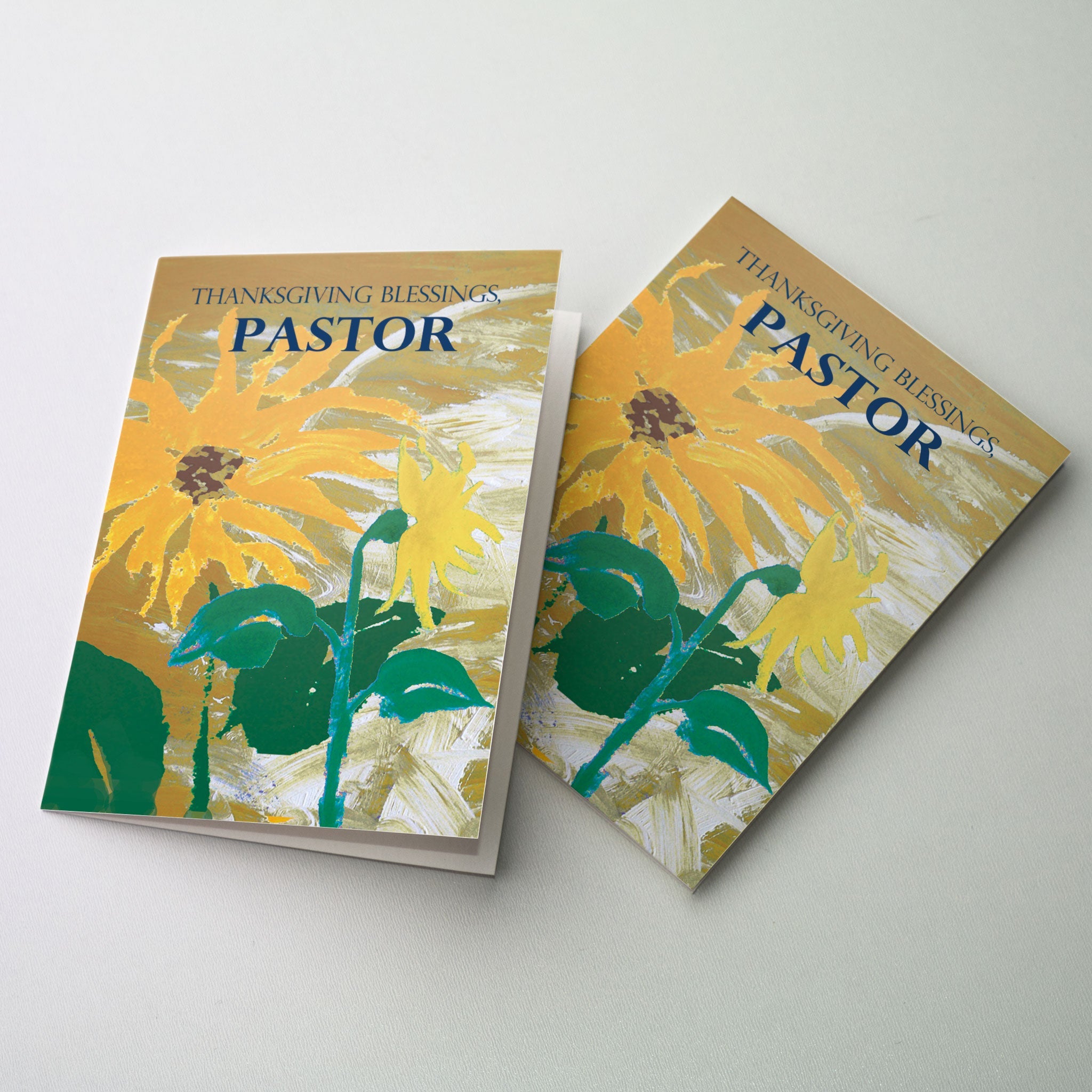 Thanksgiving Blessings Pastor Thanksgiving Card to Pastor - Altar + Home