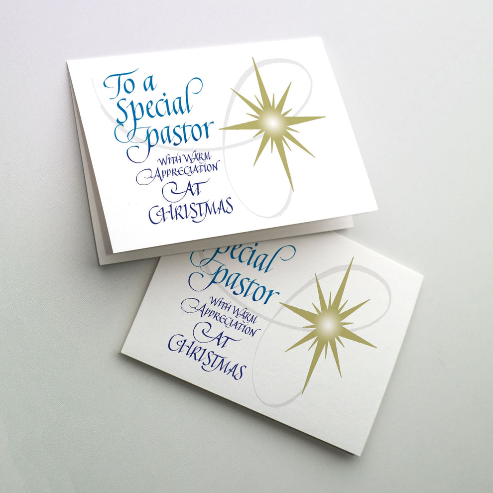 To a Special Pastor with Warm Appreciation at Christmas Christmas Card ...
