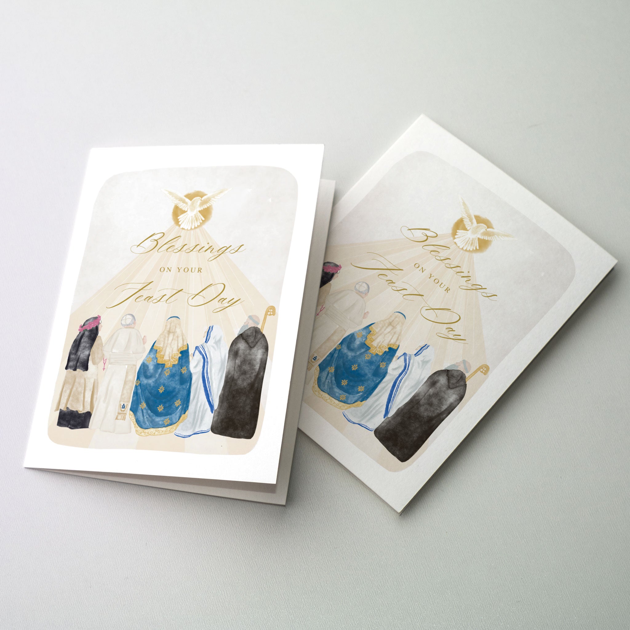 Blessings on Your Feast Day - Feast Day Card – Altar + Home