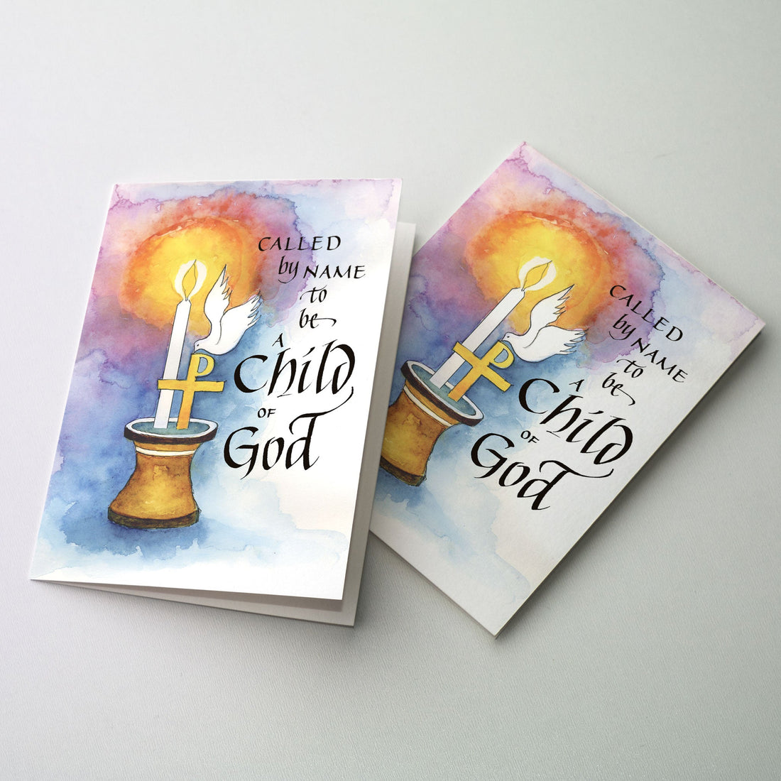 Called By Name Child Baptism Card - Altar + Home
