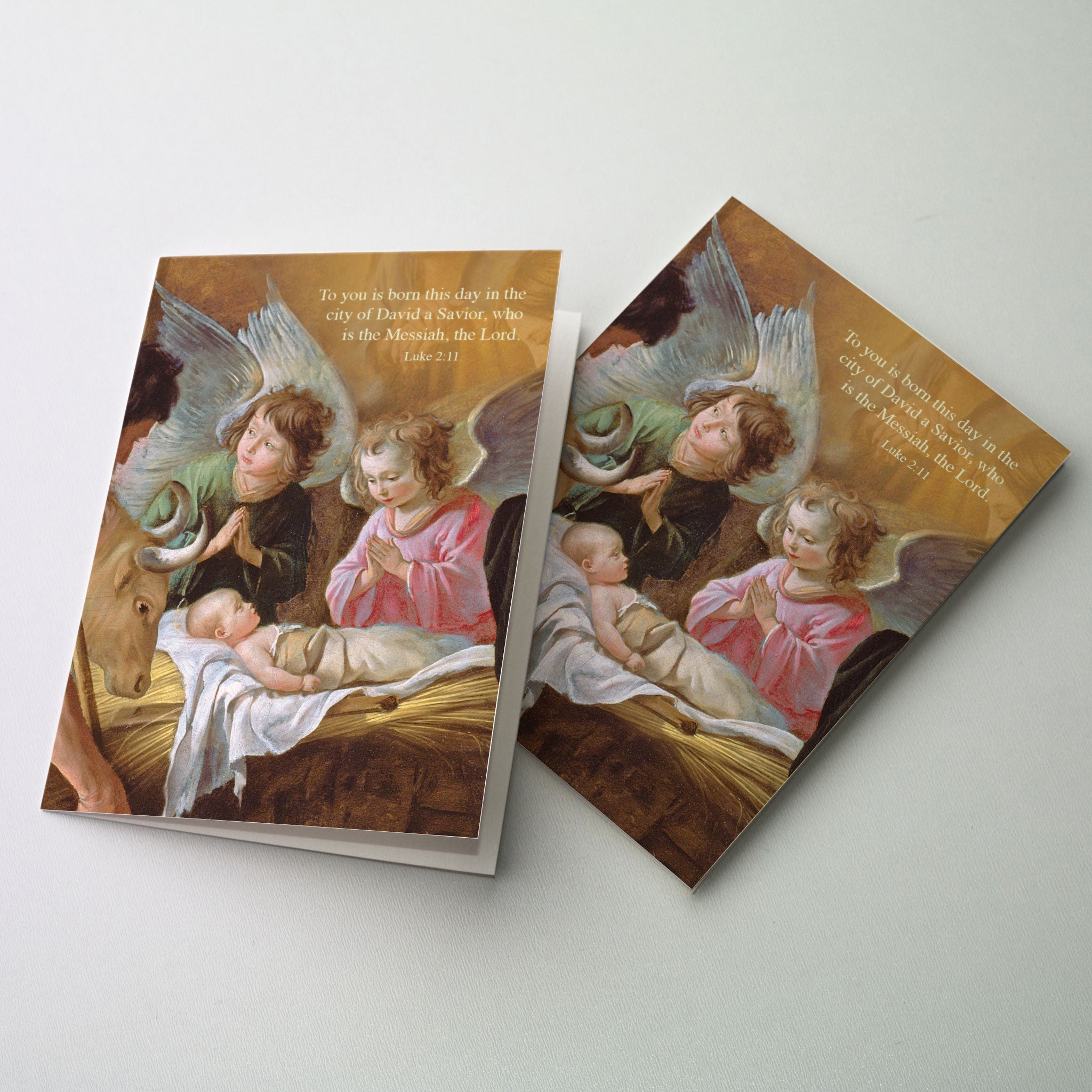 To You Is Born This Day in the City of David Miracle of Christmas Card ...