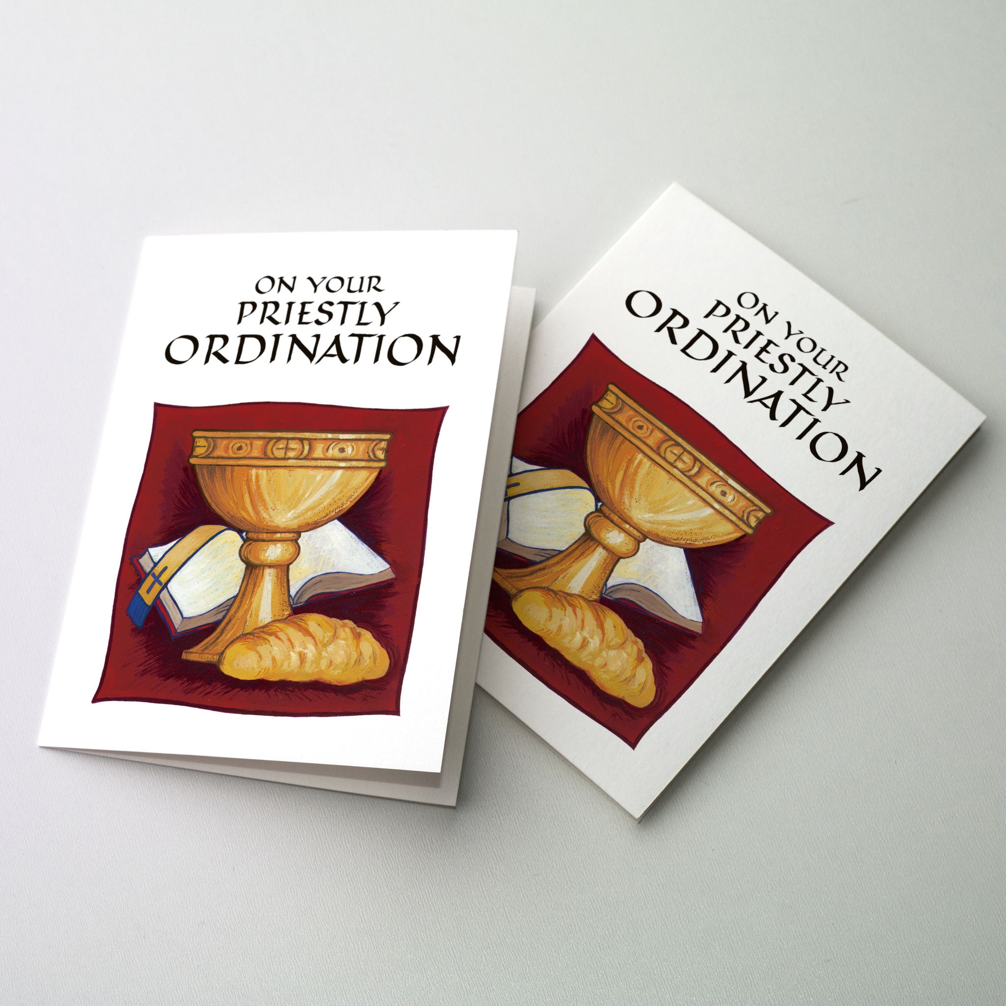 On Your Priestly Ordination Ordination Congratulations Card - Altar + Home