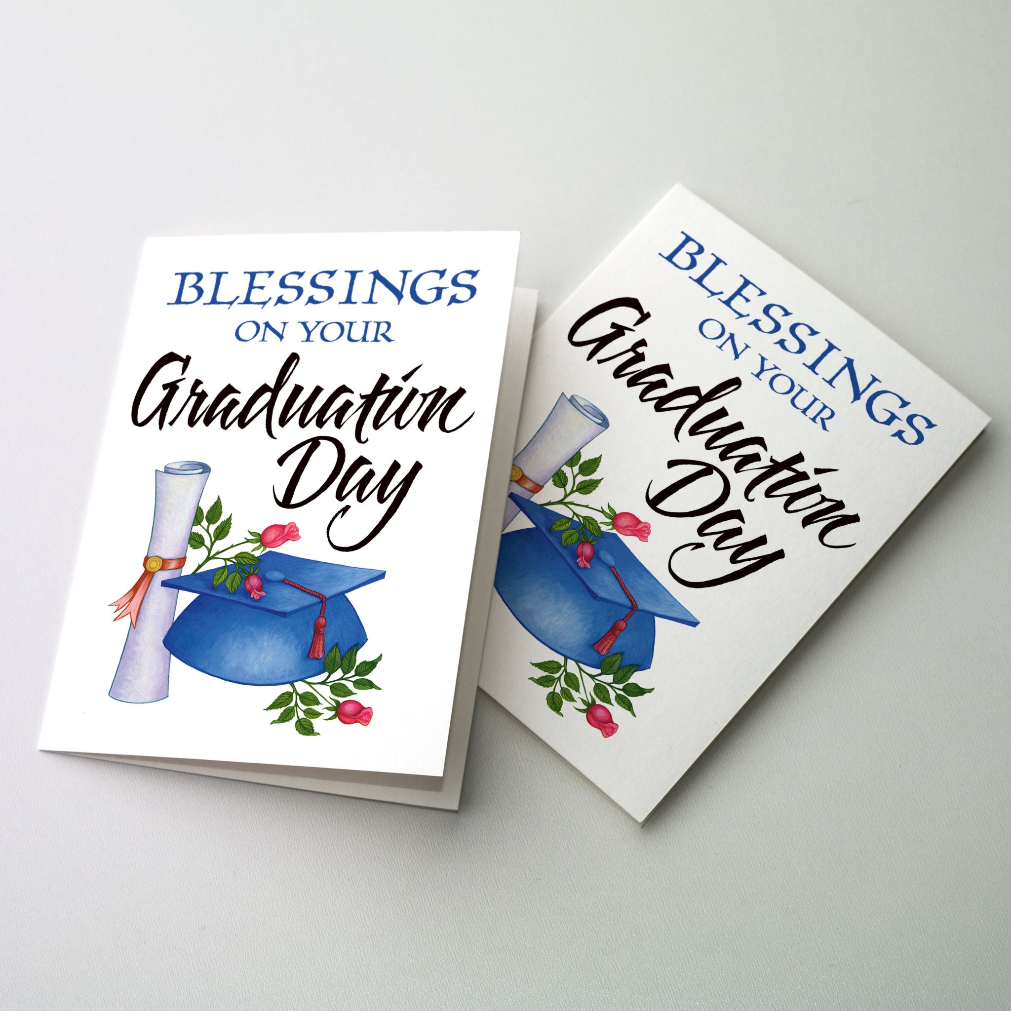 Blessings on Your Graduation Day Graduation Card - Altar + Home