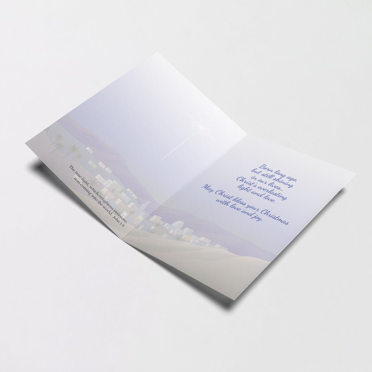 The Lord Will Be Your Everlasting Light Splendor of Christmas Card ...