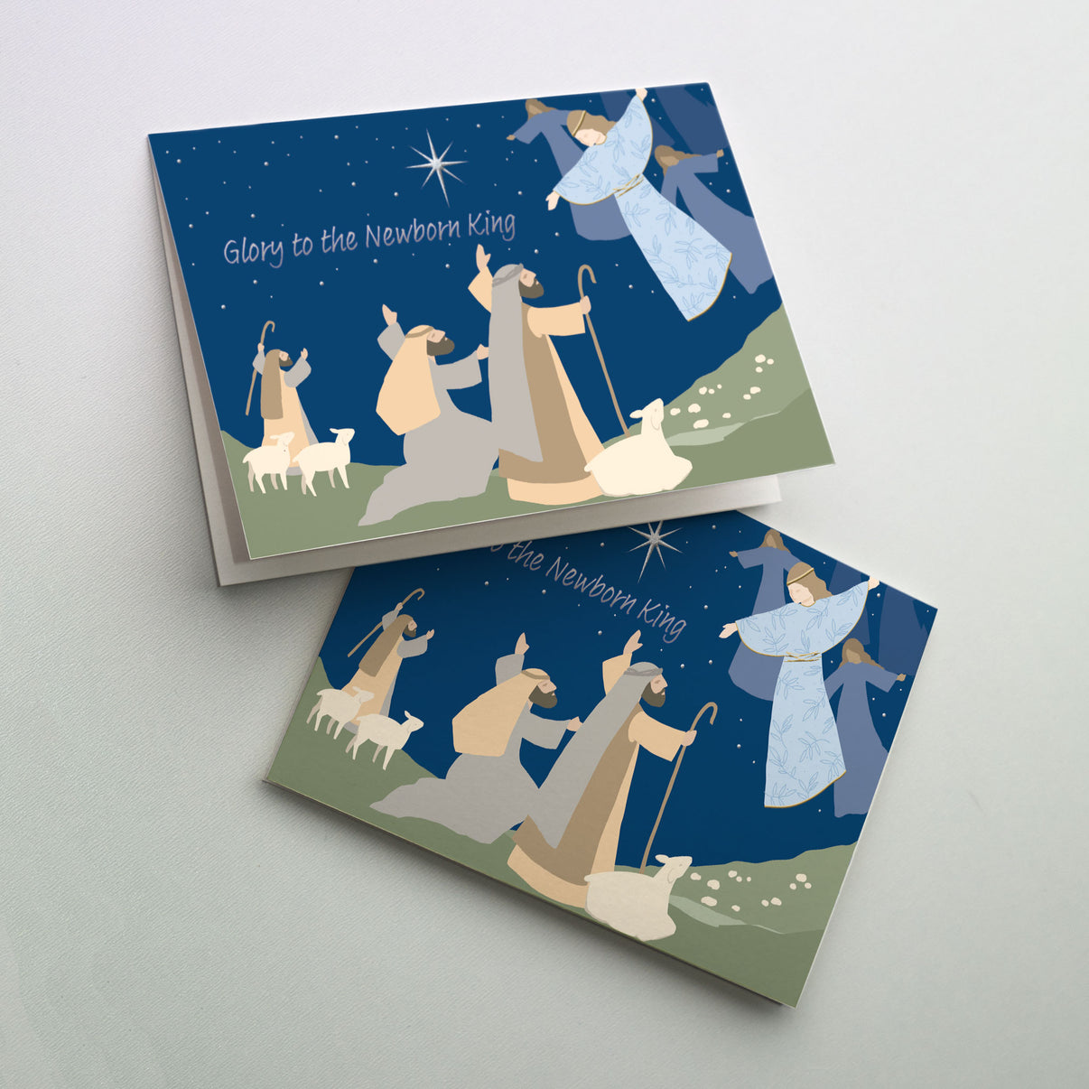Glory to the Newborn King Splendor of Christmas Cards – Altar + Home
