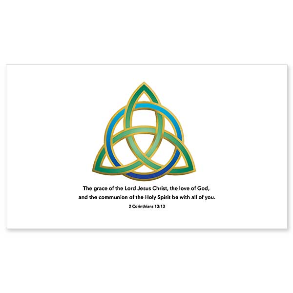 Triquetra (Symbol of the Holy Trinity) Folded Notes - Altar + Home