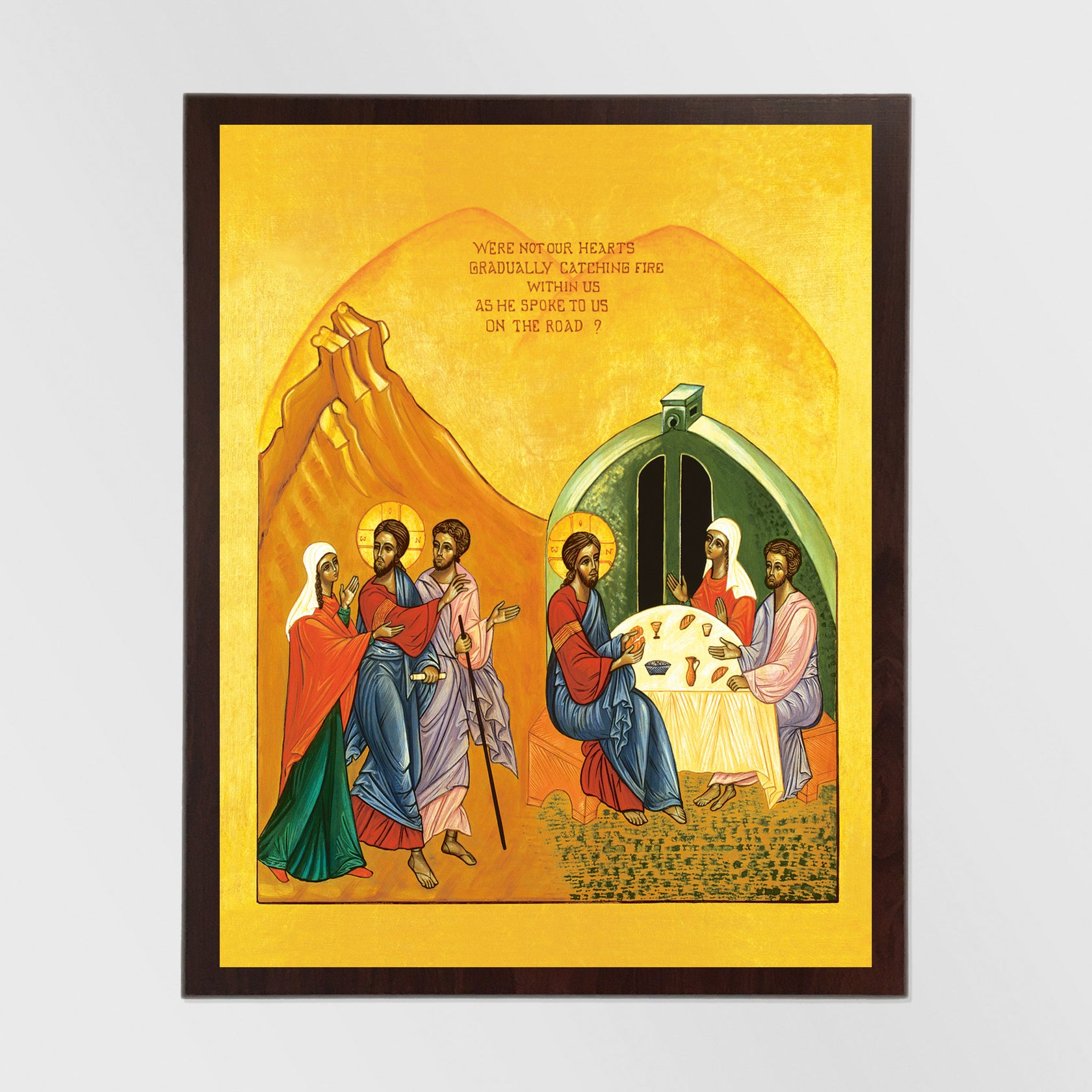 The Road to Emmaus - Icon Reproduction – Altar + Home