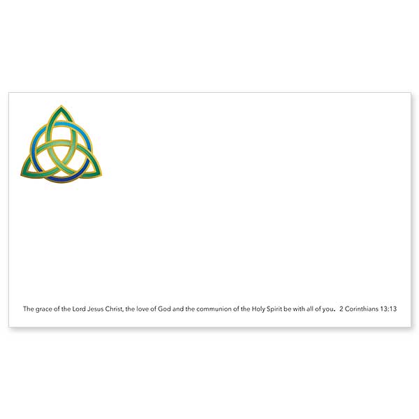 Triquetra (Symbol of the Holy Trinity) Note Card - Altar + Home