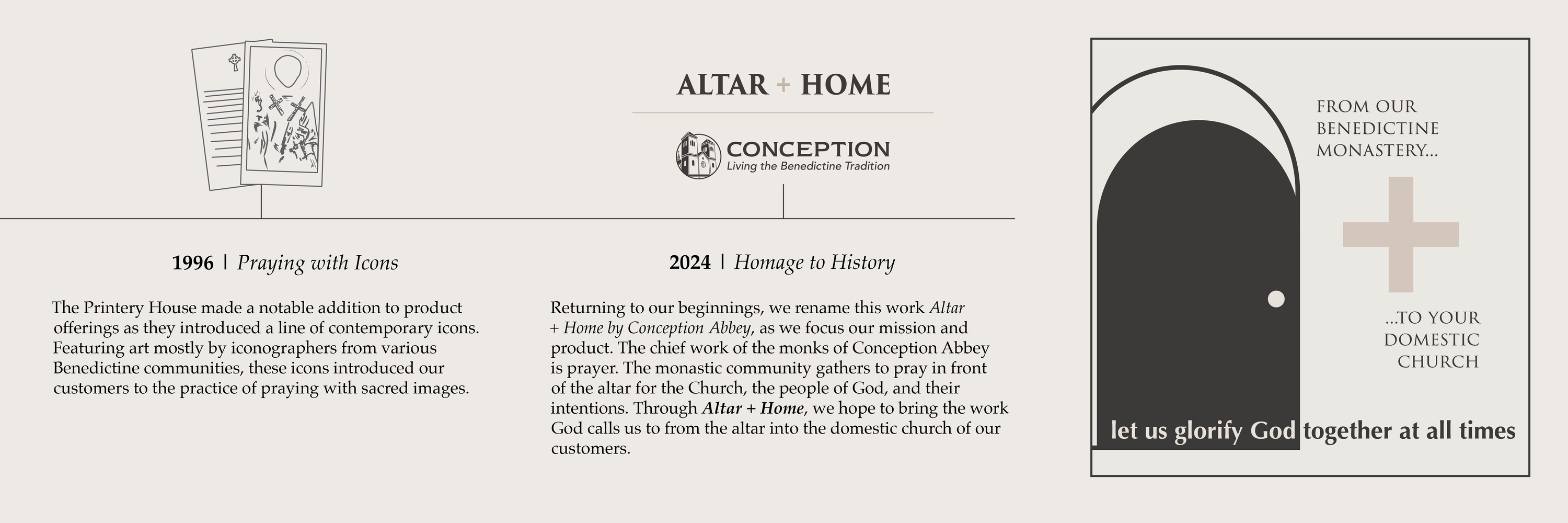 Altar + Home by Conception Abbey