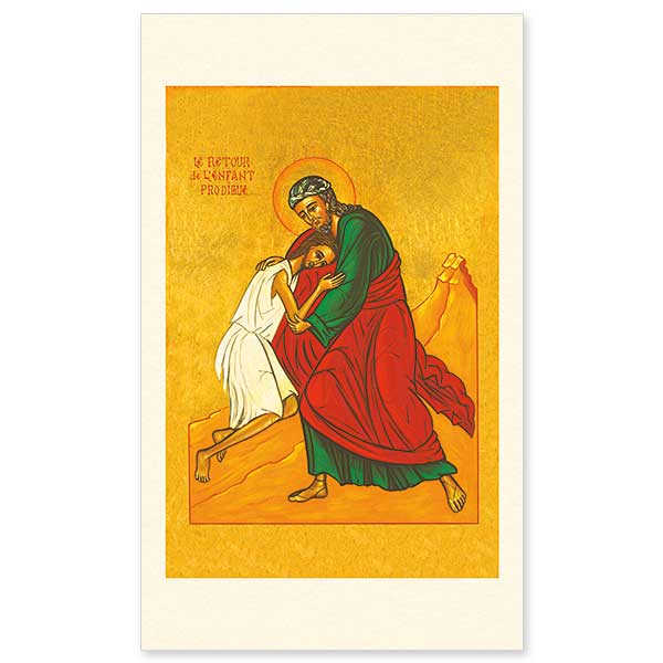 The Prodigal Son Icon Holy Card - Altar + Home