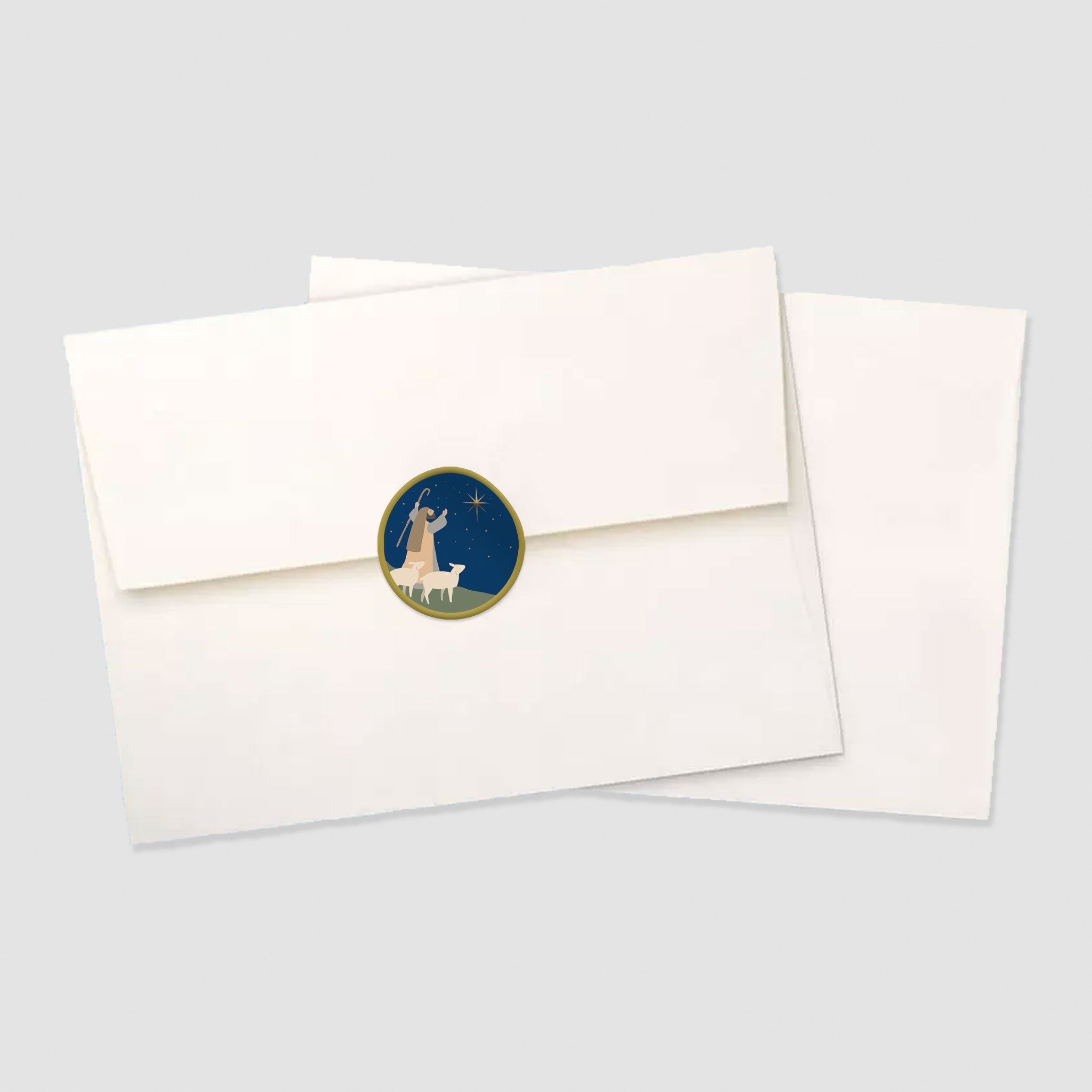 Glory to the Newborn King Envelope Seals – Altar + Home